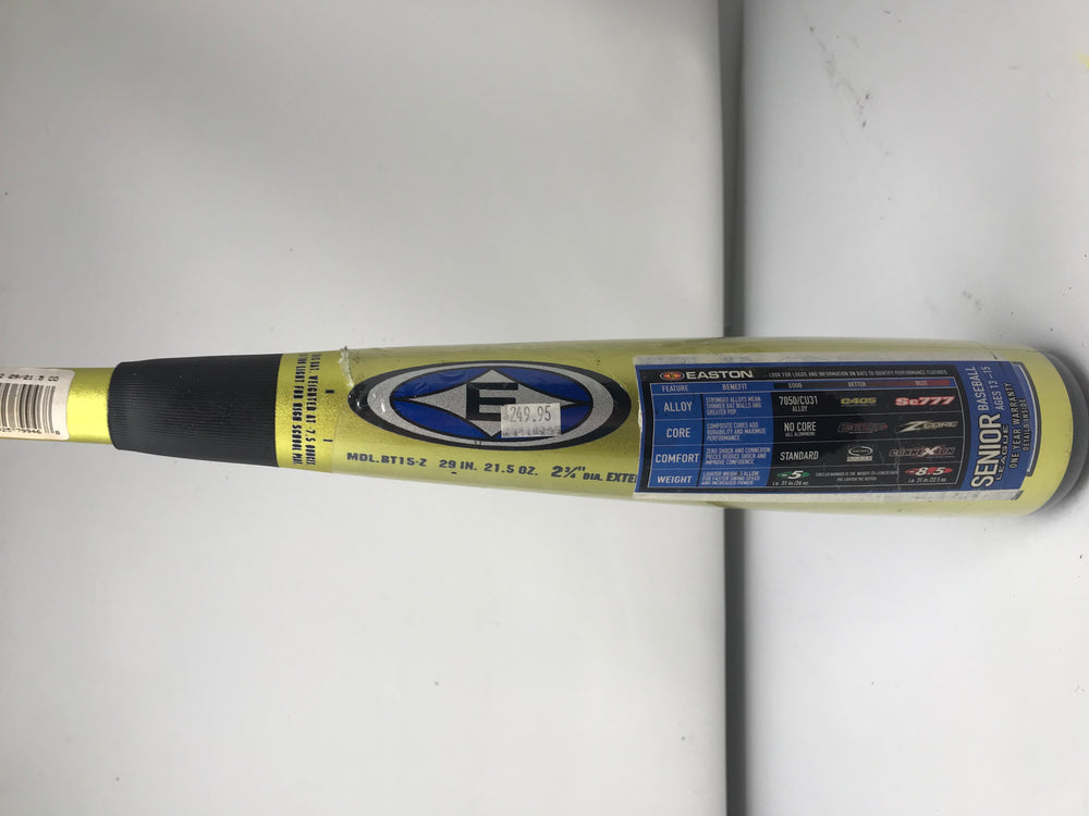 New Easton BT15-Z Connexion Senior League Baseball Bat – PremierSports