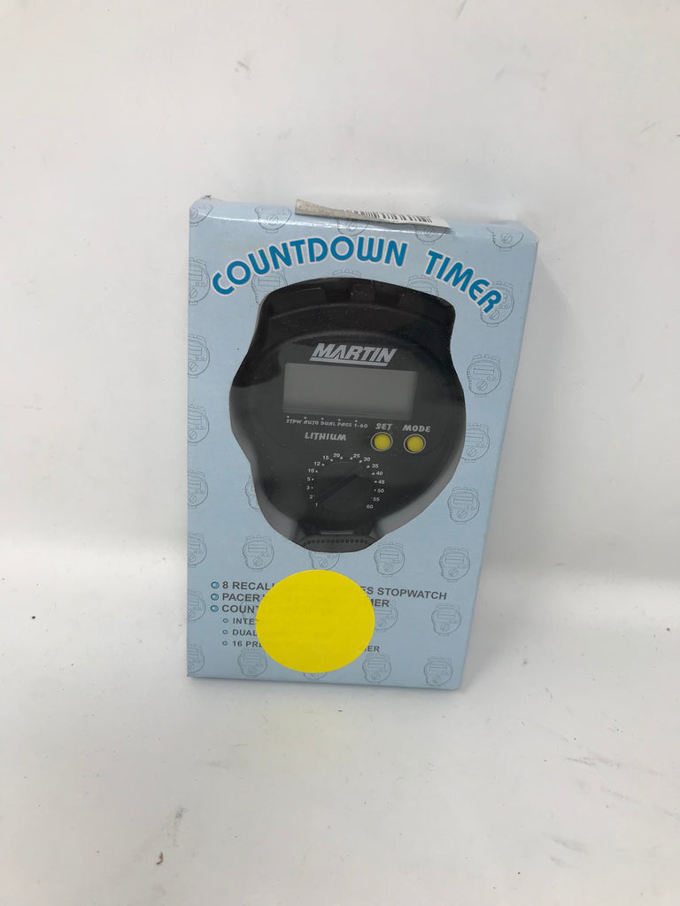 NEW MARTIN SPORTS COUNT-DOWN-COUNT-UP TIMER – PremierSports