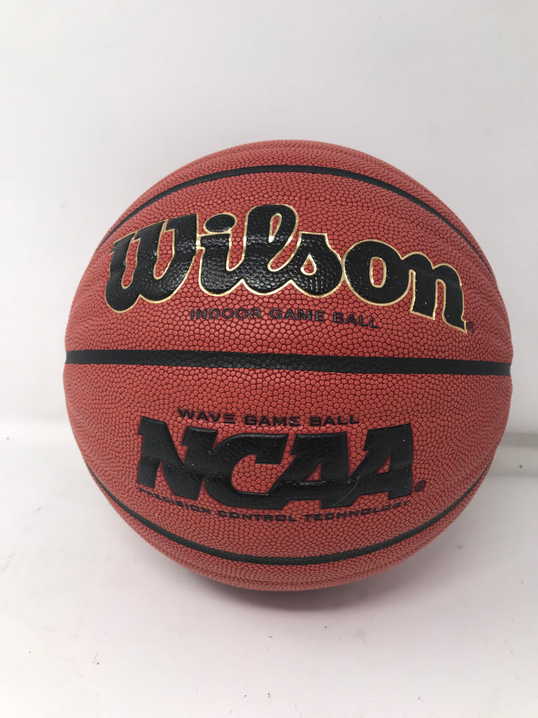 New Wilson NCAA Indoor Wave Game Lightweight Basketball BallBrown ...