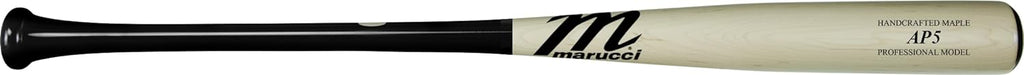 New Marucci AP5 Pro Model Maple Wood Baseball Bat 2024 Black/Natural ...