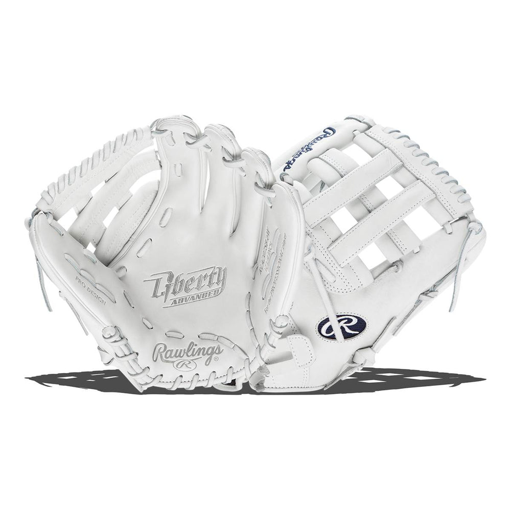 New Rawlings Liberty Advanced 12.25" Fastpitch Softball Glove RHT Gray ...