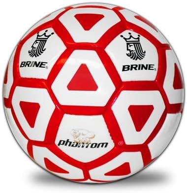 New Brine Phantom Soccer Ball - Size 5, Scarlet – PremierSports