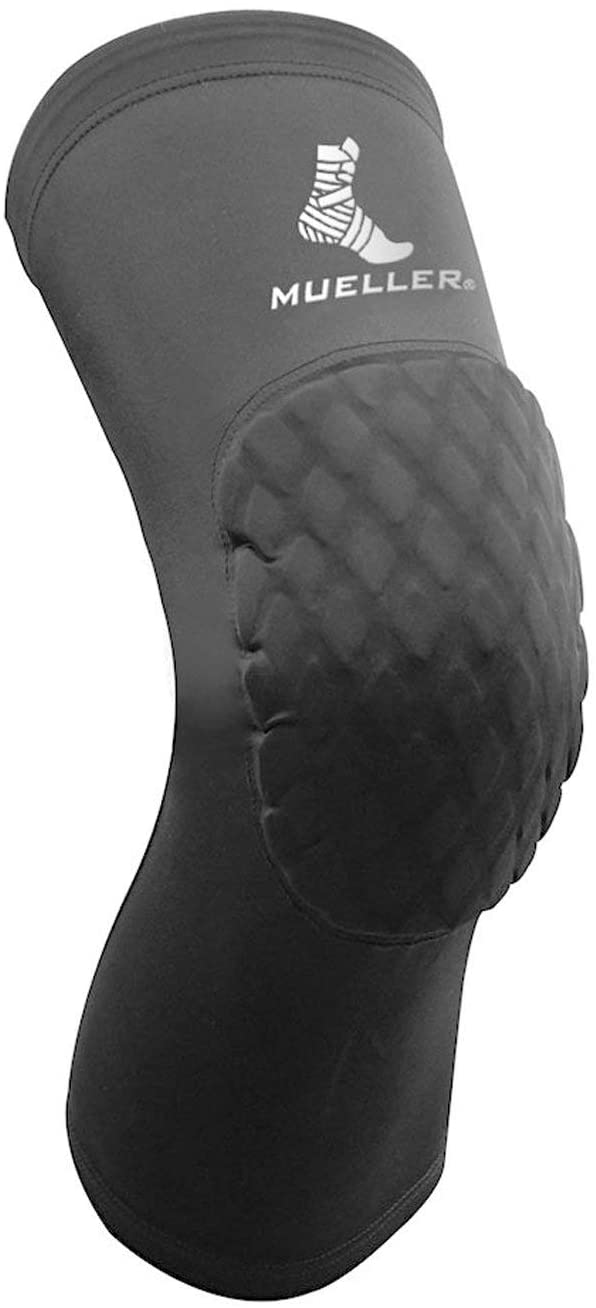 New Mueller Diamond Pad Extended Knee, Black, Pair, Regular ( See Pics ...