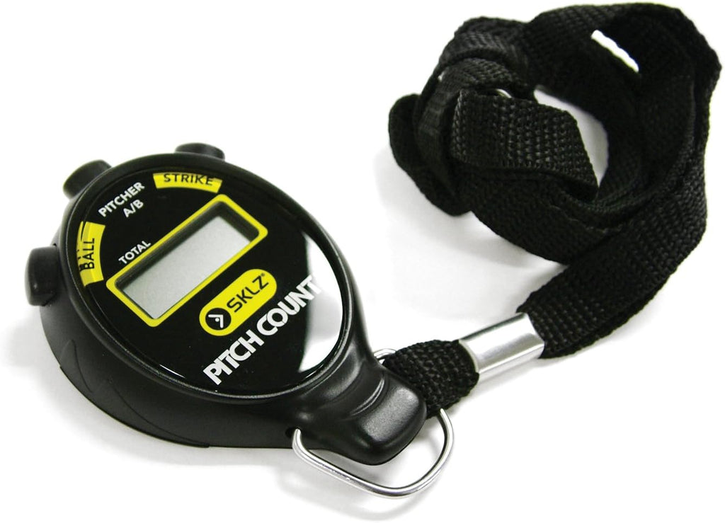 New SKLZ Pitch Counter Black/Yellow Tracks Two Pitcher's – PremierSports