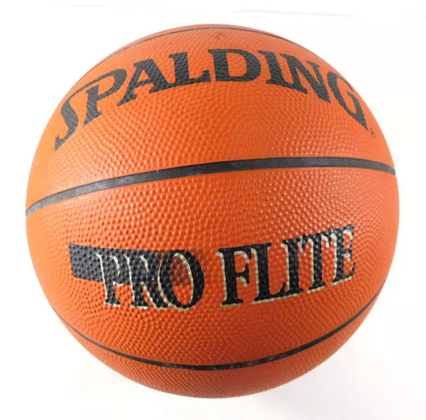 New Spalding Pro FLite 28.5 Orange Rubber Basketball – PremierSports