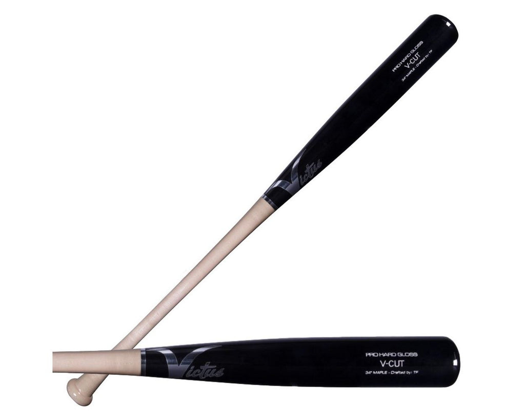 New Victus V Cut Maple Baseball Bat 31 Inch Natural handle Black Barre ...