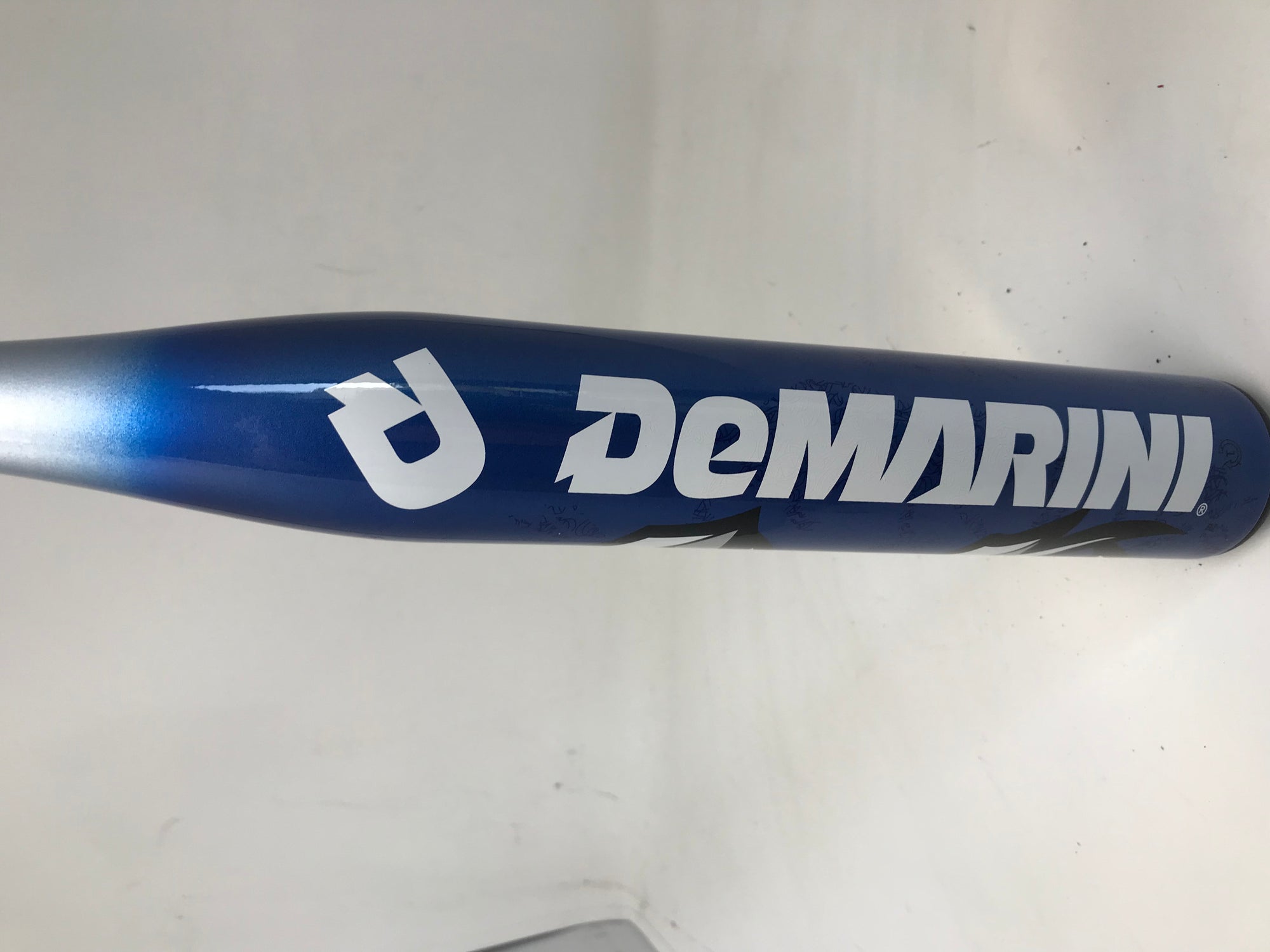 Used Demarini Cat Osterman Fastpitch Softball Bat 29/18 CTF13 Blue/Whi ...