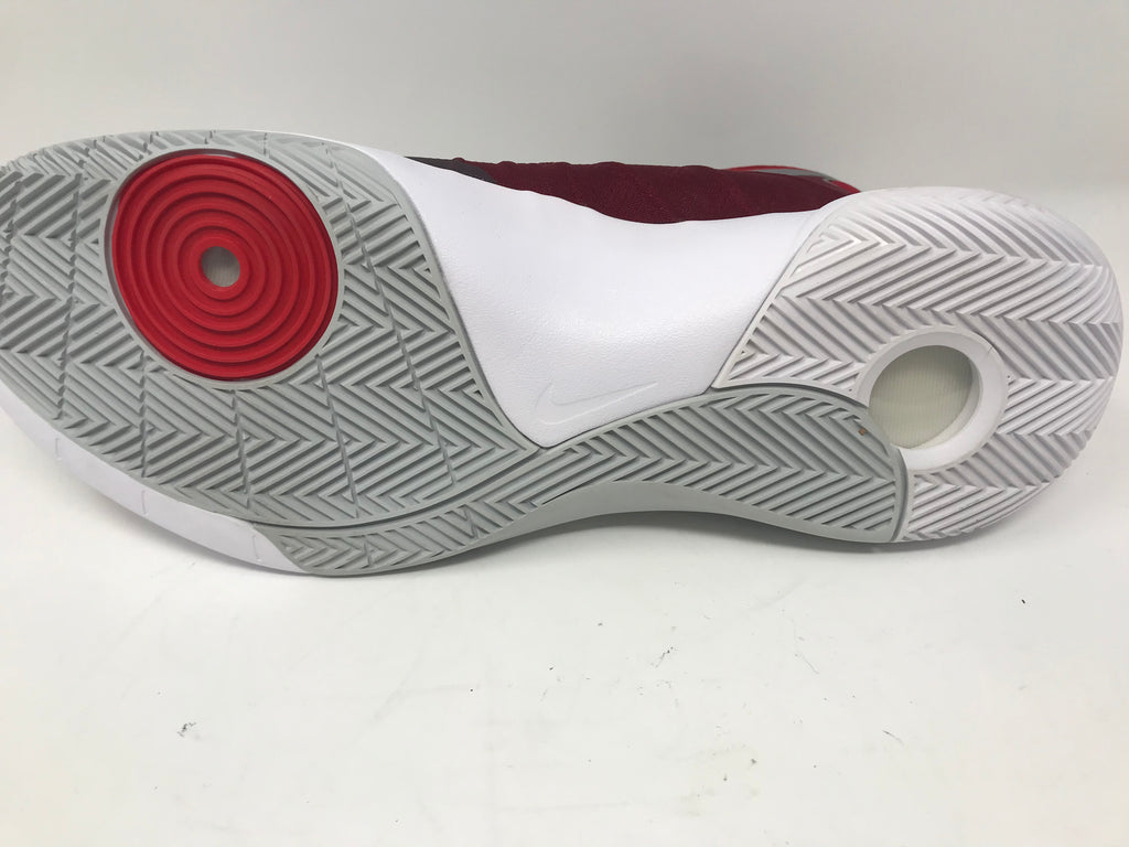 New Nike Hyperdunk 2015 TB Men 11.5 Basketball Shoes Dark Red/White/Si ...