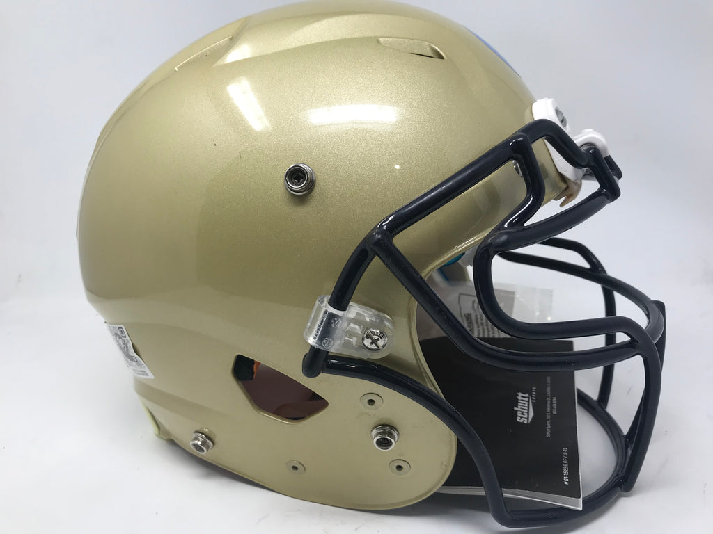 New Schutt Vengeance DCT Hybrid Youth Football Helmet Medium Gold/Blac ...