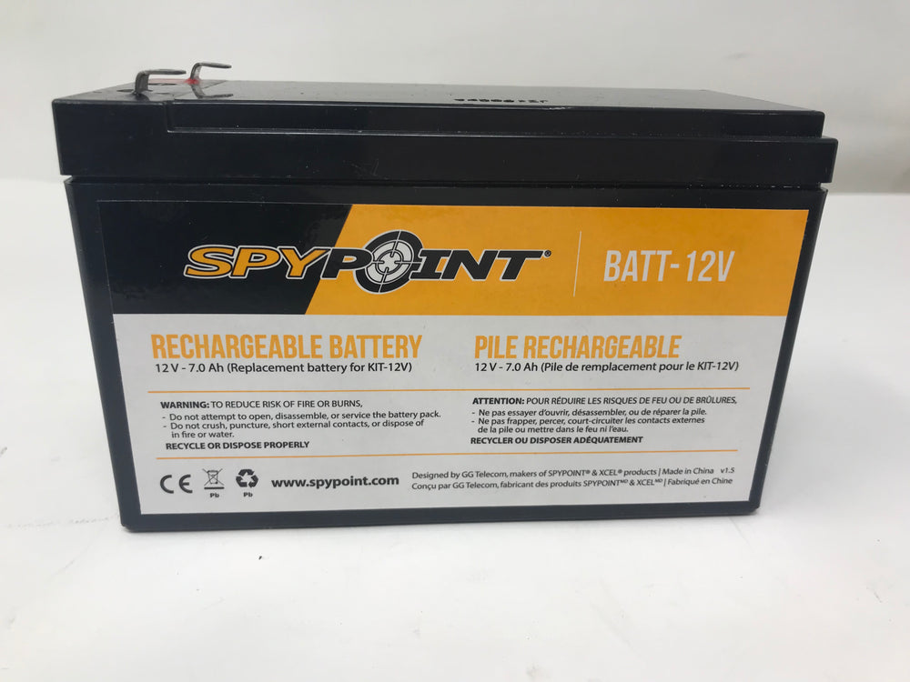 New Other Spypoint Rechargeable 12V Battery for all Spypoint Products ...
