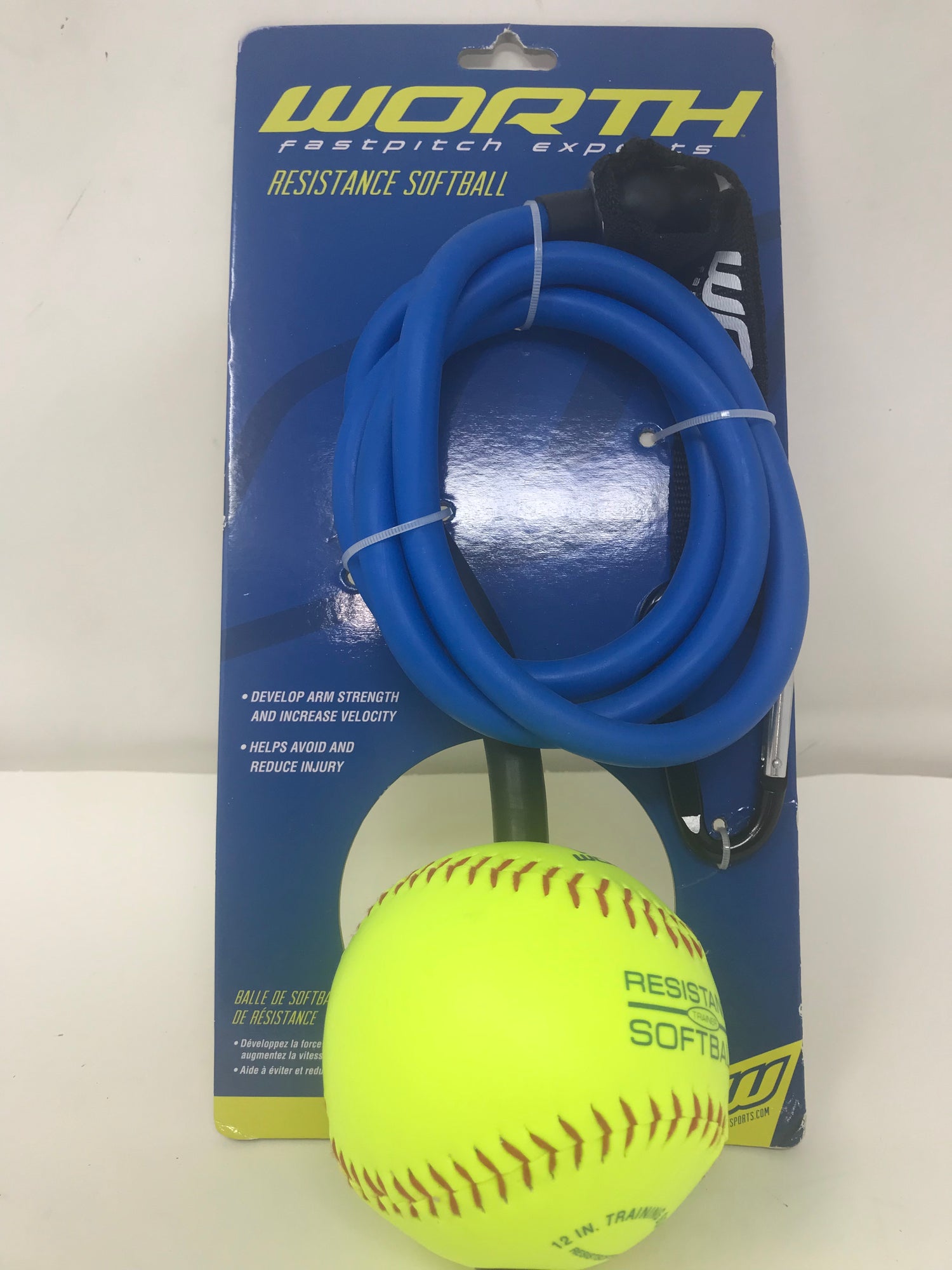 New Worth Fasrpitch Experts Resistance Softball Trainer 12 Inch Green ...
