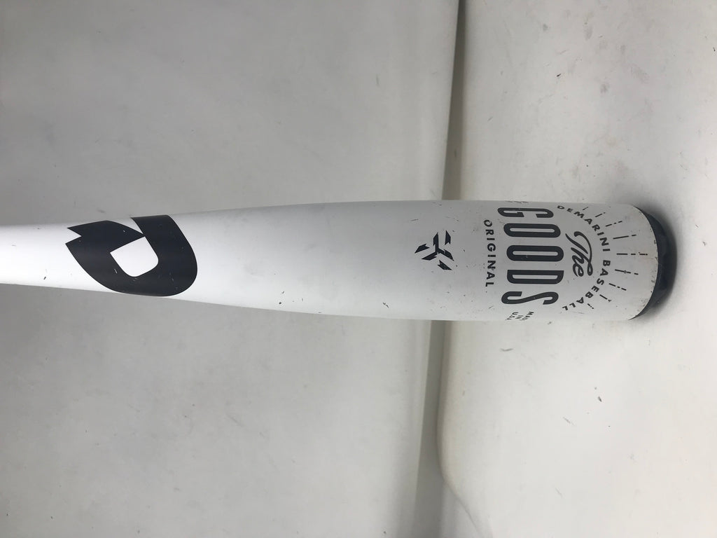 New DeMarini 2022 The Goods One Piece USSSA Youth Baseball Bat Silver ...
