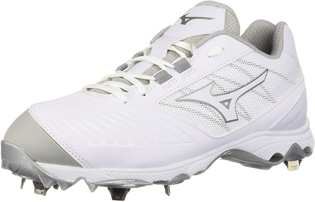 New Mizuno Women's 9-Spike Advanced Sweep 4 Metal Softball Cleats 7 Wh ...