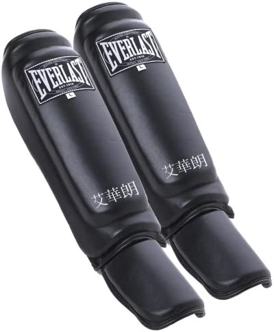 New Everlast Mixed Martial Arts Shin-Instep Guards, Small/Medium Black ...