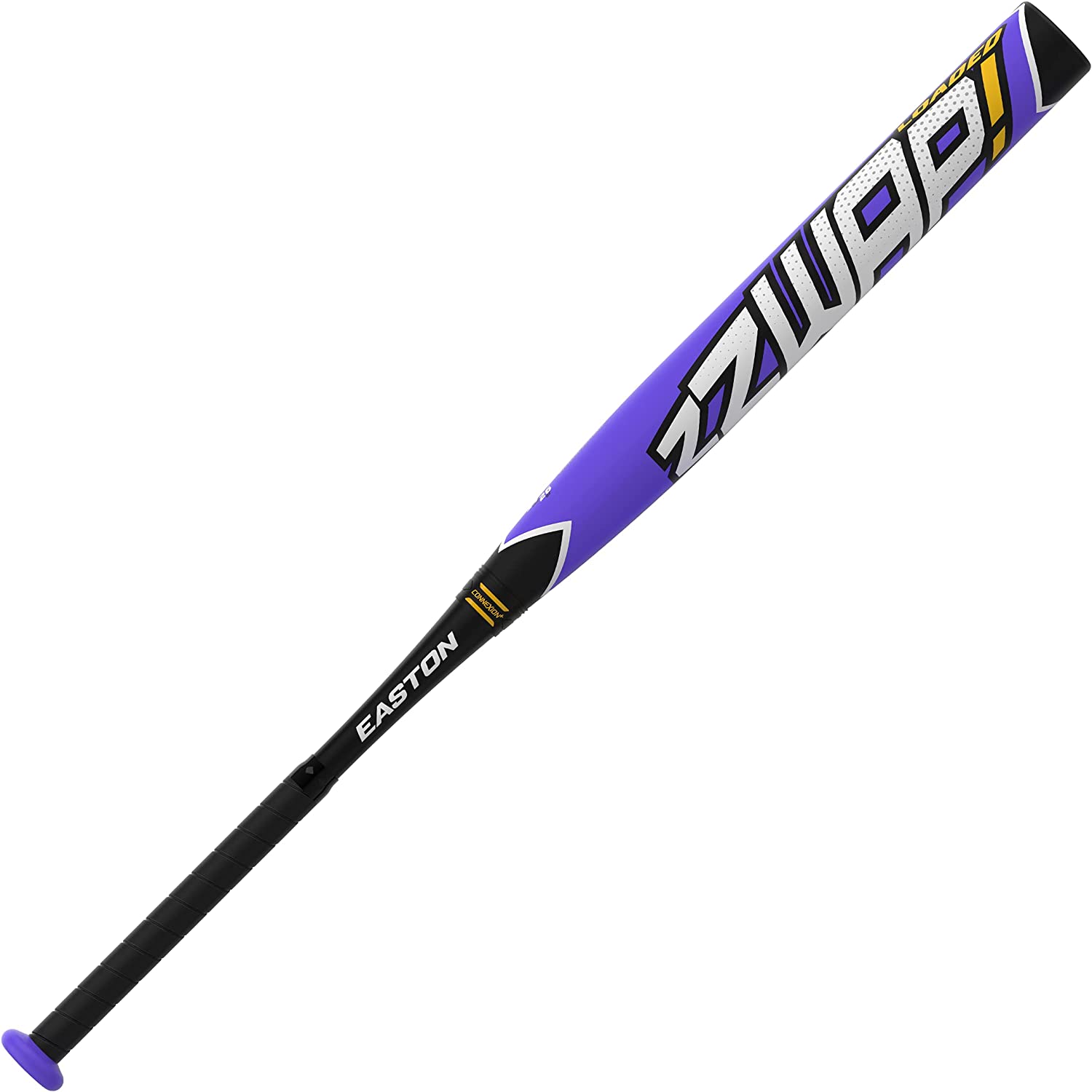 New Easton ZZWAP Slowpitch Softball Bat, Motherloaded 13 in Barrel Blk ...