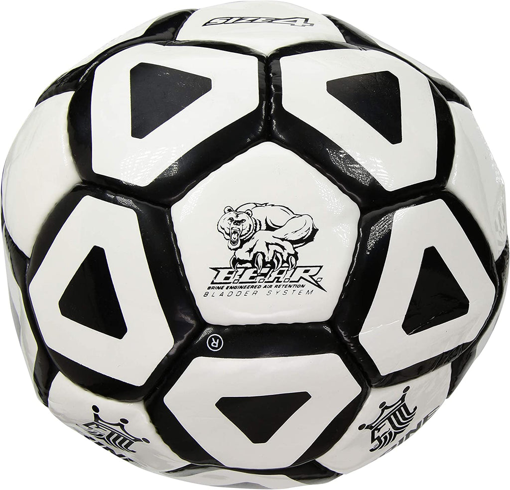 New Brine Phantom Soccer Ball Size 5 Black/White Meets NFHS Rules ...