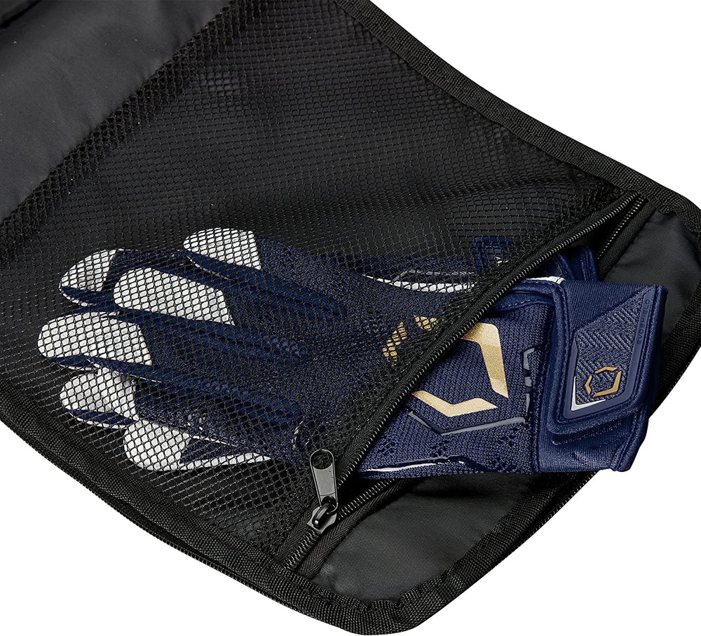 New EvoShield Standout Wheeled Bag, Navy/Black 4 Invidiually Padded Ba – PremierSports