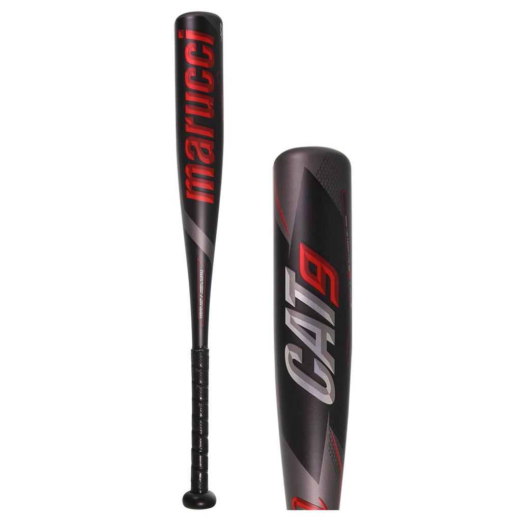 New Marucci CAT 9 -10 Junior Big Barrel Baseball Bat Black/Red ...